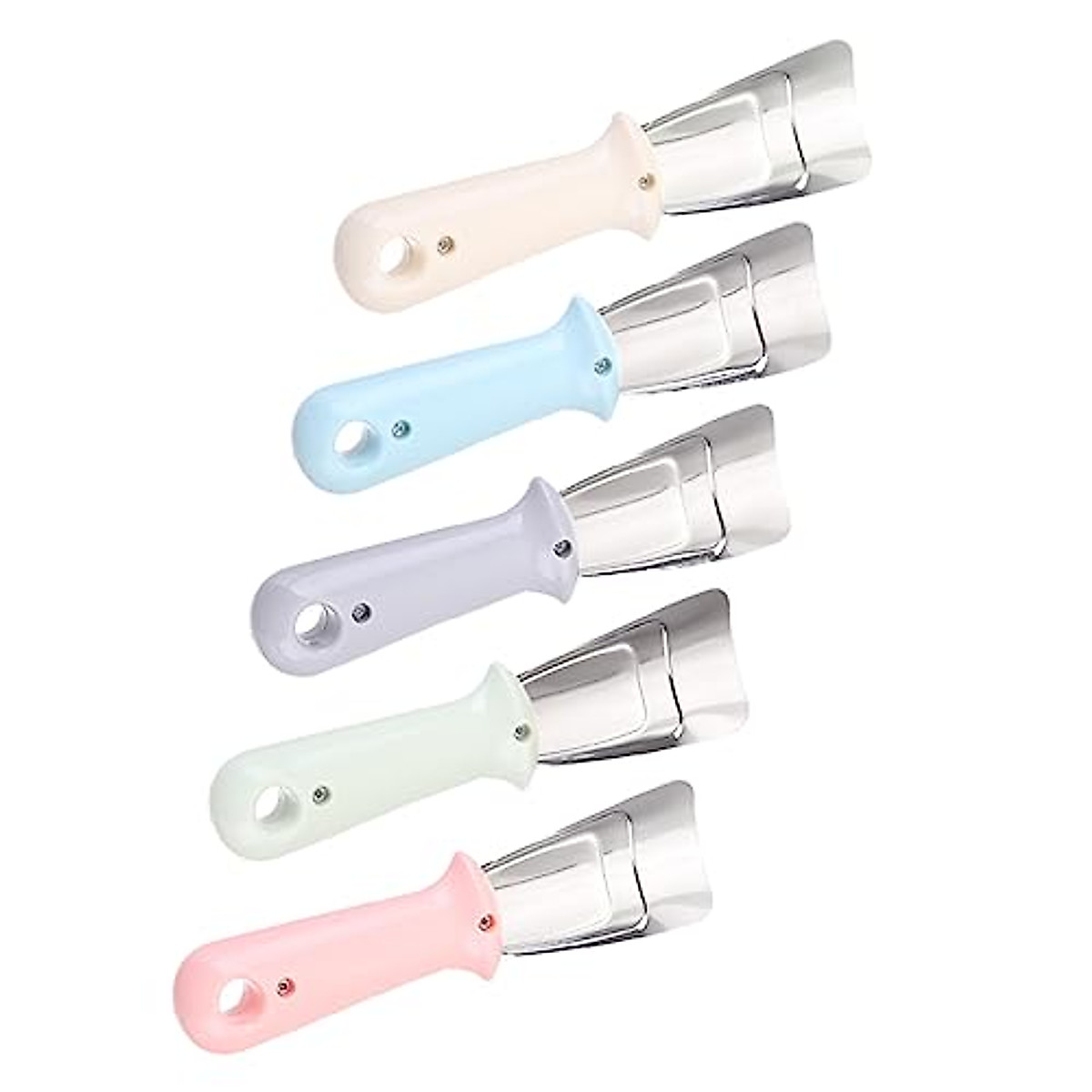 10 pcs Refrigerator for car Stainless Steel Refrigerator Stainless Steel Shovel deicing Scoops defrost Shovel Refrigerator ice Scraper Clean defrosting Spatula