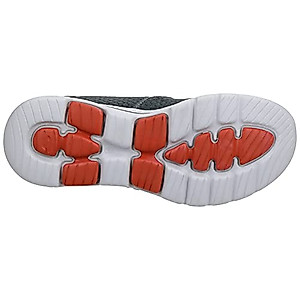 Skechers Men's GOwalk 5 - Elastic Stretch Athletic Slip-On Casual Loafer Walking Shoe Sneaker, Charcoal, 9