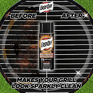 Easy Off 6233887981 14.5 oz Aerosol Can Easy-Off BBQ Grill Cleaner
