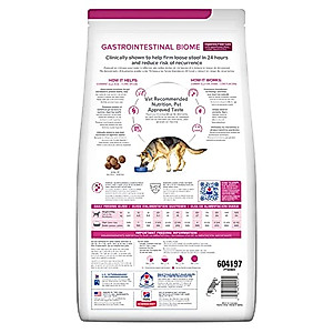 Hill's Prescription Diet Gastrointestinal Biome Dry Dog Food, Veterinary Diet, 27.5 lb. Bag