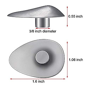 2.5 Ounce Incremental Car Canopy Weights Tungsten Weight Compatible with Pinewood Car Derby Weights