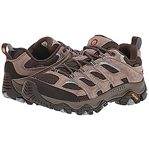 Merrell Women's Moab 3 Waterproof Hiking Shoe, Brindle, 8