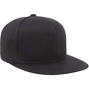 Flexfit Men's On Field Pro-Baseball Cap, Black, Large-X-Large