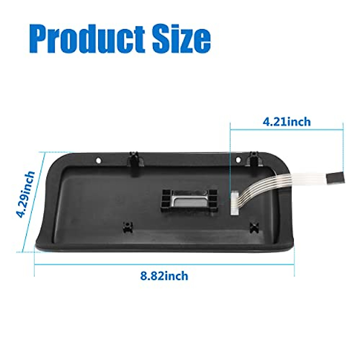 State Warehouse Bezel and Keypad Assembly Replacement Kit # FDXLBKP1930 Replace for Hayward,Compatible with Universal H-Series Low NOX Pool Heater Fits Models H150FDN, H150FDP,H300FDN, H300FDP