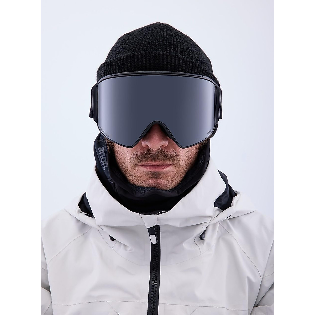 Anon Men's M4 Perceive Goggle Cylindrical with Spare Lens and MFI Face Mask