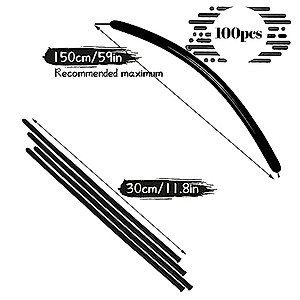 LXZFCRG 260 Balloons Black Long Balloons for Balloon Animals, 100pcs Twisting Balloons for Balloon Garland Animals Modeling Birthday Wedding Party Decorations