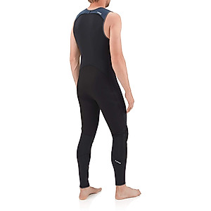 NRS Men's 3.0 Farmer John Wetsuit-Black-XL