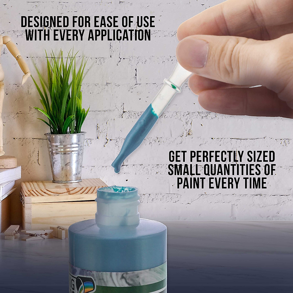 Master Airbrush® Brand 100 Pipette Eyedroppers for Liquid Transfer and Airbrush Paint