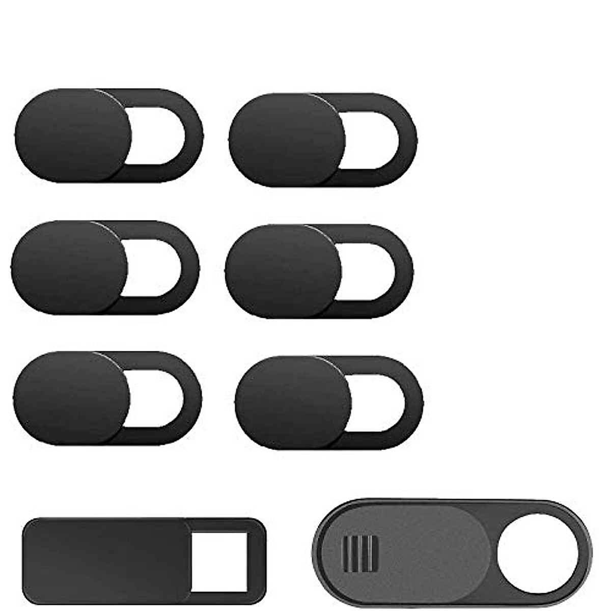 Laptop Camera Cover Slide, 8Pack Webcam Cover, Phone Camera Cover, Ultra-Thin Computer Camera Cover Slide - Fits Most Laptop, Desktop, PC, Tablet, Smartphone to Protect Your Privacy and Security