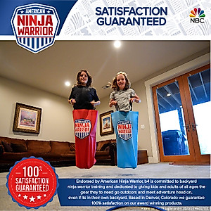 American Ninja Warrior Competition Obstacle Course - Competition Race Course - Great For Children, Teens, and Adult Athletes - Perfect Outdoor Fun Racing Obstacles For All Ages!