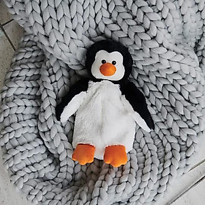 warmies Penguin Cozy Plush Heatable Lavender Scented Stuffed Animal