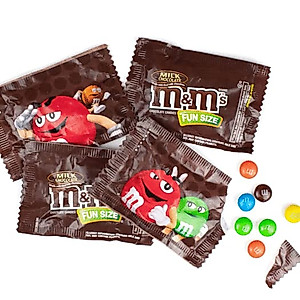 M&M's Fun Size Candy Coated Milk Chocolate Candy Bulk Pack (5 lbs) in Resealabe Bag