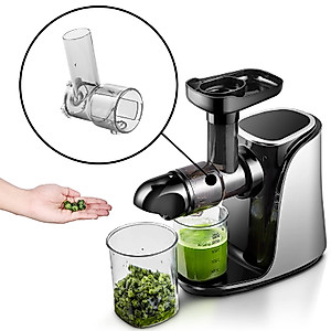 AMZCHEF Masticating Juicer Attachments,Slow Juicer Accessories for AMZCHEF, Compatible with 1501 and 3001,Cold Pressed Juicer Parts,High Juice Yield Great for Fruits and Vegetables