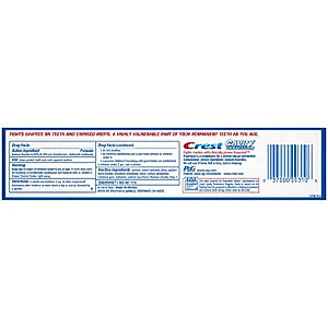 Crest Fluoride Anticavity Toothpaste, Prevents Cavities Before They Start, Regular Paste, 8.2 Ounce (Pack of 5)