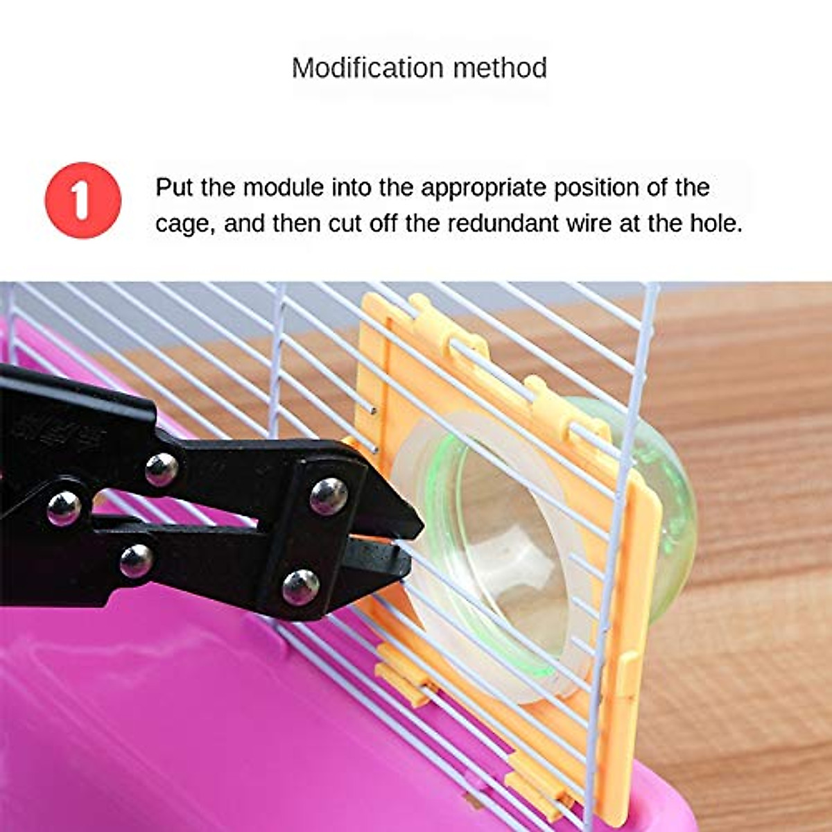 2 Set Small Animals Hamster Tunnel Cage Cover with Ventilation Holes External Pipe Interface Fitting Connection Board Tube Connector Stretch Resistant Inner Diameter 2.17 inch