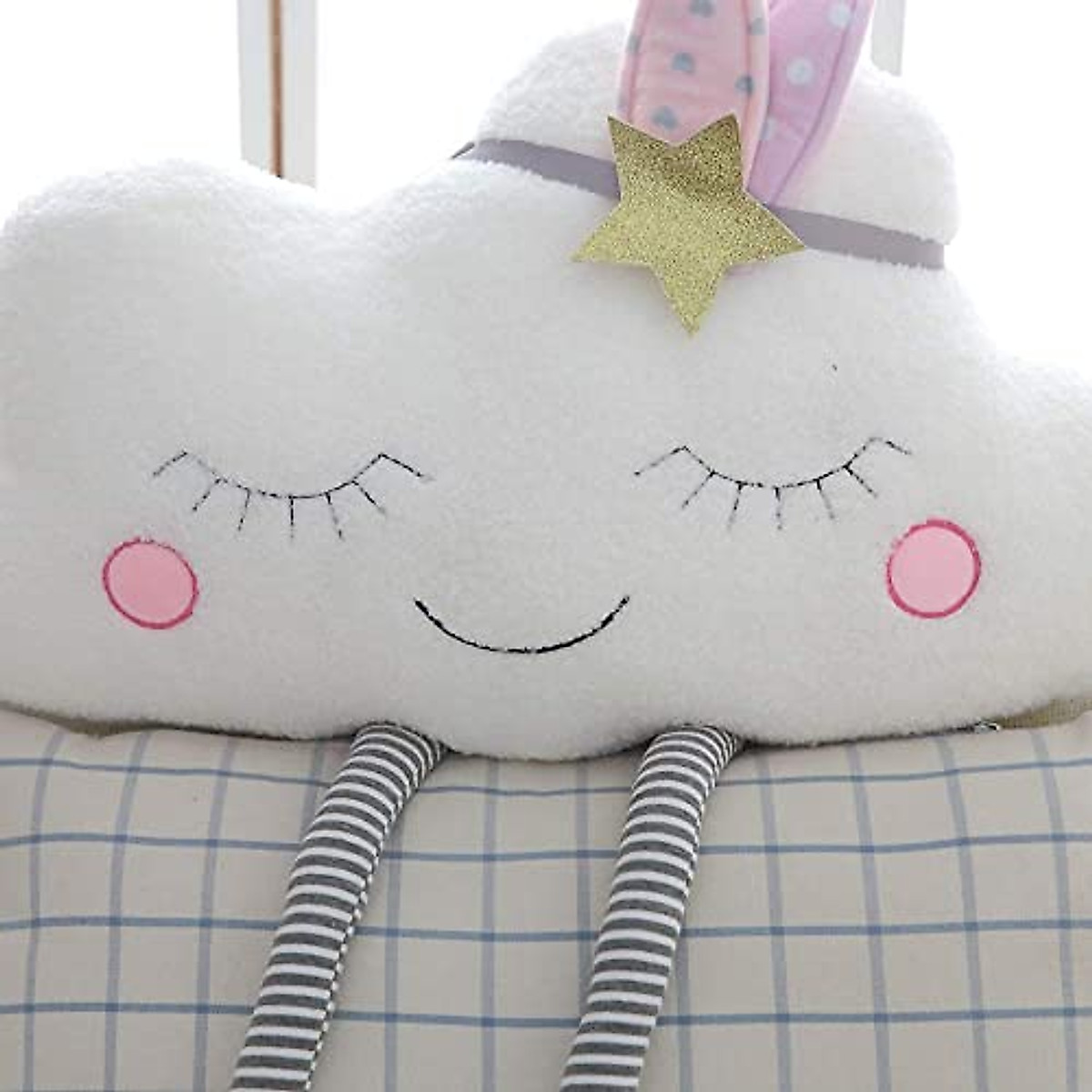 Nooer pp cotton Plush Soft Cute Cloud Pillow 16 Inch …