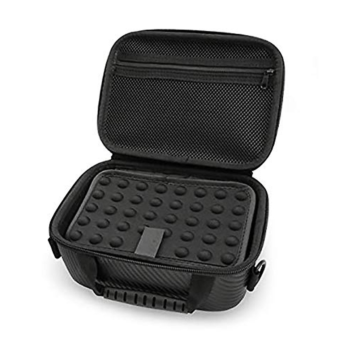 CASEMATIX Travel Carry Case Compatible with Square Terminal Reader, Printer Paper and Accessories with Adjustable Shoulder Strap, Case Only