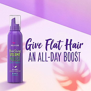 Aussie Headstrong Volume With Bamboo & Kakadu Plum Mousse, 6.0 Fl oz, 4.669 Fl oz