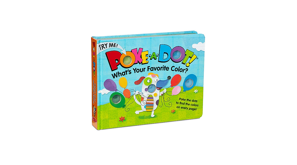 Melissa & Doug Poke-a-Dot Book for Kids Ages 3+