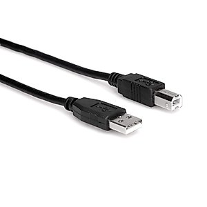 Hosa USB-203AB High Speed USB Cable, Type A to Type B, 3 ft