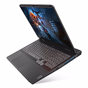 Lenovo IdeaPad Gaming 3 Laptop, 15.6” 120 Hz FHD Display, AMD Ryzen 7 7735HS, NVIDIA GeForce RTX 4050, 64GB DDR5 RAM, 2TB SSD, Backlit KB, Wi-Fi 6, RJ-45, HDMI, Windows 11 Home, Grey