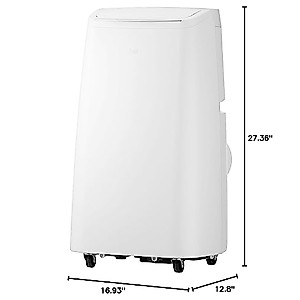 LG Portable 115V Air Conditioner - Rooms up to 200-sq ft, White
