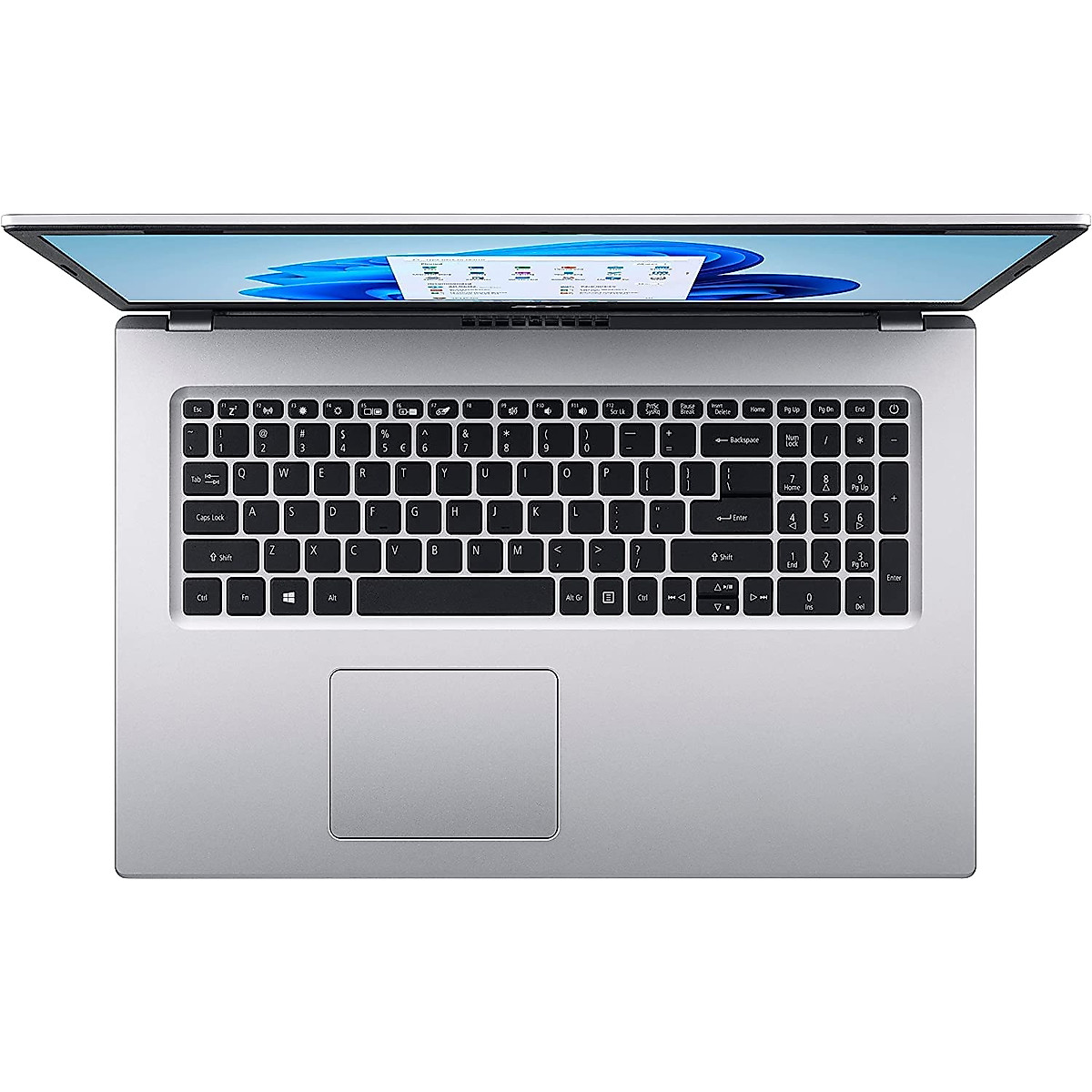 Acer Aspire 3 17.3" HD+ Premium Laptop | 11th Gen Intel Core i3-1115G4 | 12GB DDR4 RAM | 256GB SSD | Intel UHD Graphics | Windows 11 Home | with Laptop Stand Bundle