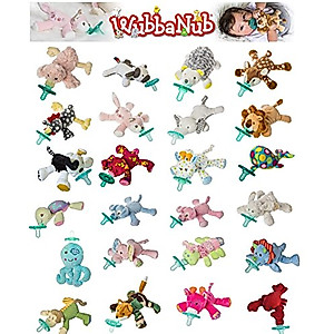 Mary Meyer WubbaNub Infant Pacifier, 6-Inches, Blush Putty Duck