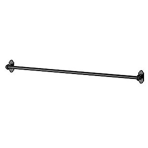 Ikea Steel Rail 502.019.06, 22.5 Inch, Black