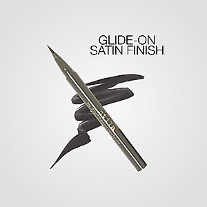 stila Waterproof Liquid Eye Liner, Stay All Day Makeup with Fine Brush Tip | Lasting Satin Finish, Smudge-Proof & Transfer-Resistant