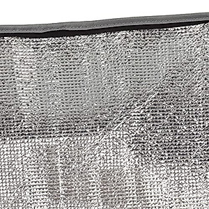 Insulated Bag, 38L Large Capacity, Reusable Cooler Bag with 2 Handles. Keep Food New, Exquisite for Grocery Shopping, Picnics, and Delivery