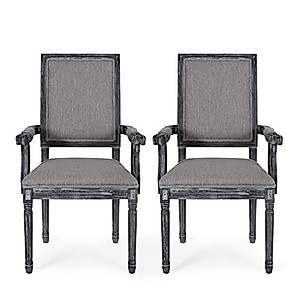 Christopher Knight Home Maria DINING CHAIR SETS, Grey