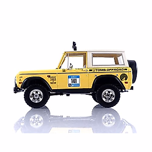 1969 Bronco #141 Rebelle Rally Toms Offroad x Roaming Wolves Artisan Collection 1/18 Diecast Model Car by Greenlight 19131