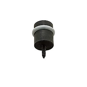 Baldwin Hardware 4505.102 Contemporary Floor Bumper Door Stop