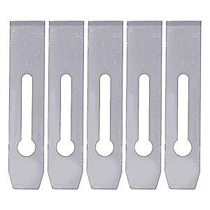 5PCs Planer Blades, Premium Steel Planer 38mm Blades Replacement Plainer Power Tools for Carpentry Furniture Making and Home Renovation