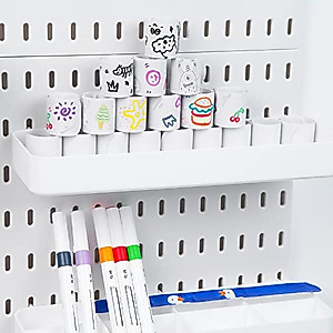 LOVESTOWN 54PCS Slap Bracelets White, Party Slap Bracelets DIY Wrist Bands Bulk Blank Snap Band for Kids Birthday Party Favors School Crafts