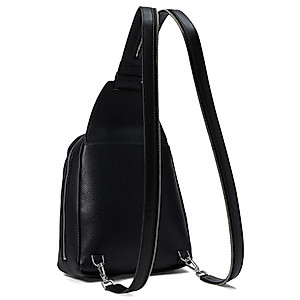 Calvin Klein Mia Backpack Black/Silver One Size