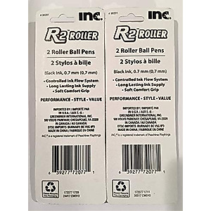 Inc. R-2 Roller Ball Pens (4 Count)