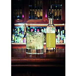 Luigi Bormioli Bach 11.25 oz. Double Old Fashion Glasses, Set of 4, Clear