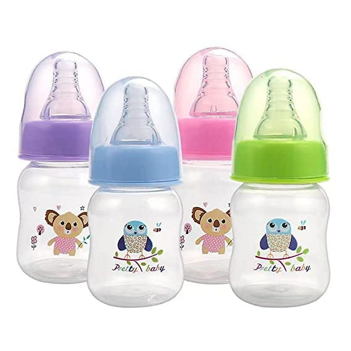 Pretty Baby Bottles Variations (2oz Pink 4 Pack)