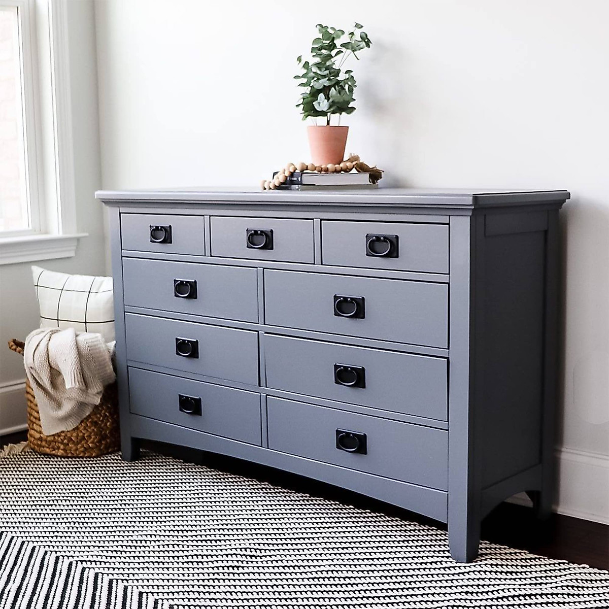 BEYOND PAINT - Furniture, Cabinets and More All-in-One Refinishing Paint Quart - Color :Pewter