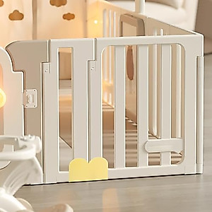 SOLUSTRE 2pcs Playpen Stabilizer Playpen Accessories Replacement Anti Slip and Anti Collapse Safety Baffle Yellow