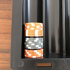 Yuanhe Clear Acrylic Poker Chip Spacers (50pcs per lot) ¡­