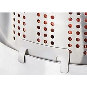 5-Piece Vegetable and Pasta Cooker Set with 20 Qt. Aluminum Pot and 5 Qt. Stainless Steel Inserts Strainer Baskets, pasta pot with strainer baskets to cook multiple servings at once