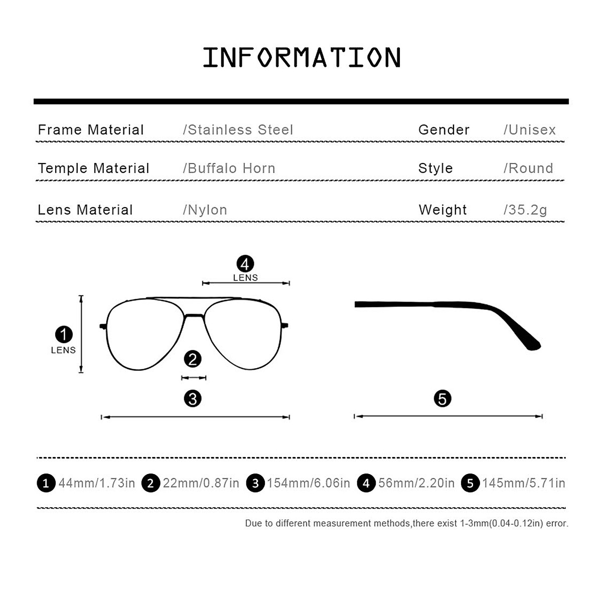 HEPIDEM 100% Really Buffalo Horn Luxury 720pcs Diamonds Sunglasses (White Frame Gradient Gray Lens)