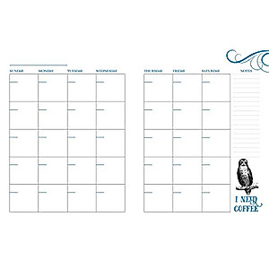 Effin' Birds Undated Monthly/Weekly Planner Calendar: A Field Guide to Identification