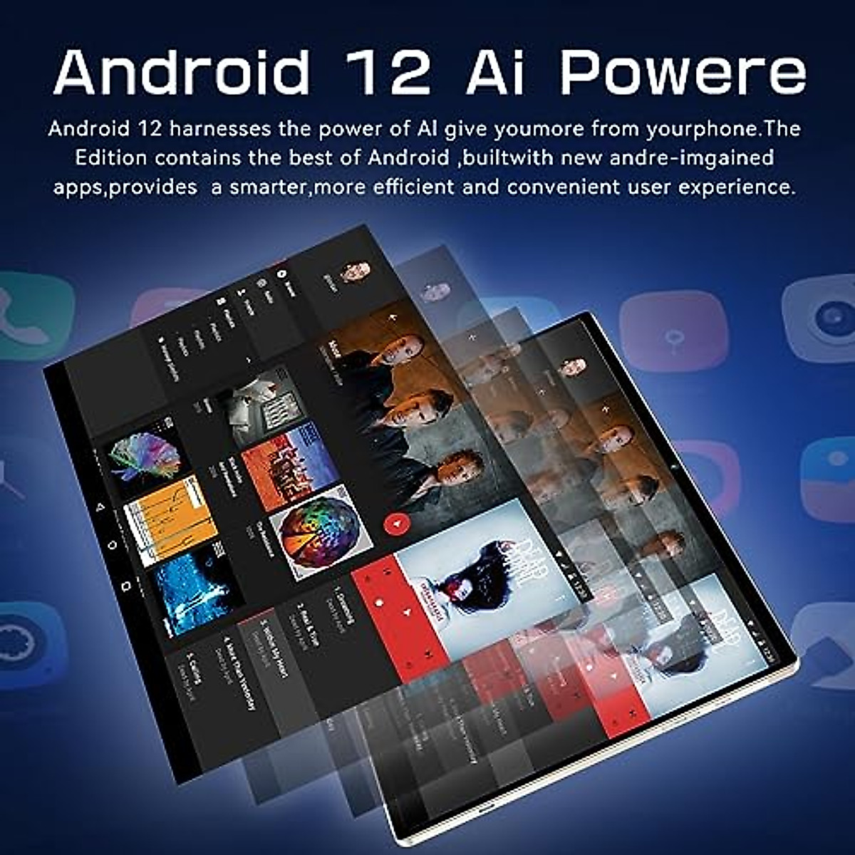 2023 New Global Version Mi Pad 5 Tablet Android 10.1 Inch HD Tablette PC 5G Dual SIM Card or WiFi Google Play Tablets for Laptop Blue 12G 256G