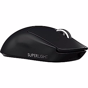 Logitech G PRO X Superlight Wireless Gaming Mouse - Black (Renewed)