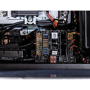 ZIPCCI 80 Pcs Standard Car Fuse, Fuses Assortment kit(1A/3A/5A/10A/15A/20A/30A/40AMP) Automotive Blade Fuse for RV, Truck, Marine, Auto Accessories