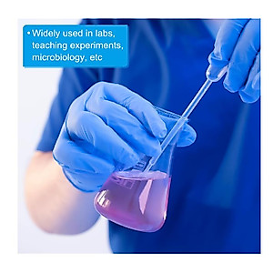 Disposable graduated plastic pipettes for scientific experiments, essential oils, cosmetic tools, DIY art (200pc)